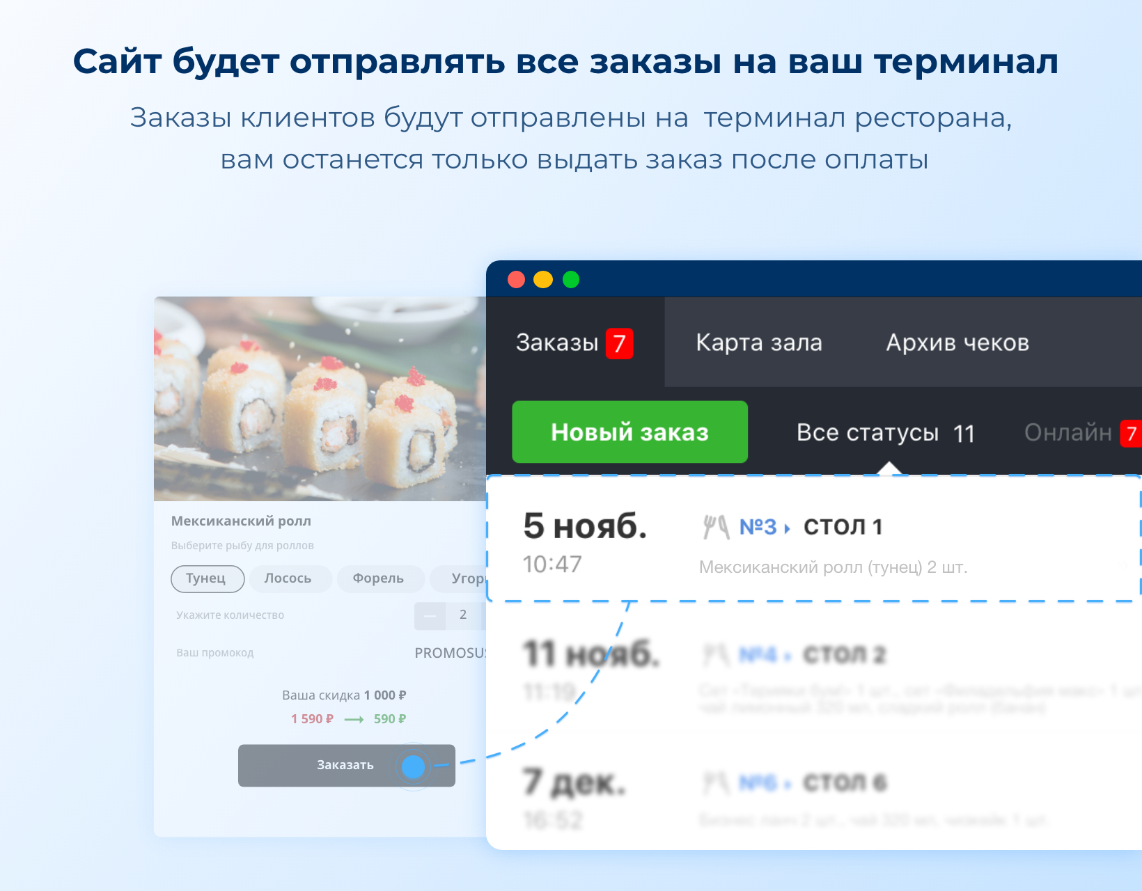 YLINK – интернет магазин с корзиной и оплатой and Poster POS ...